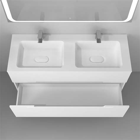 Тумба Modul 120, белая подвесная по доступным ценам
