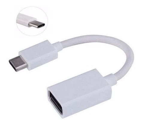 Adaptador Otg Tipo C Usb Conversor Para Cabo Usb Usb C Hms Imports