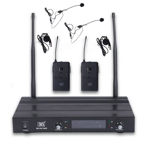 Wireless Microphone System Mx Uhf 500p At Rs 10740 Piece Andheri West