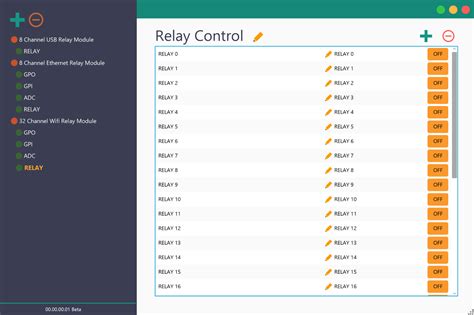 rhea device management software for relay and gpio numato lab