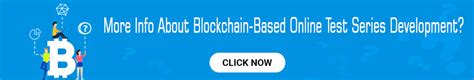 Online Test Series Development In Blockchain Technoloader
