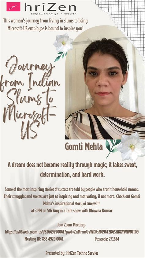 Gomti Mehta Posted On Linkedin