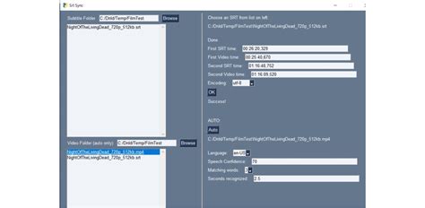 GitHub AnaCoda AutoSrtSyncGUI A Version Of My SrtSyncGUI Program That Will Sync Subtitles