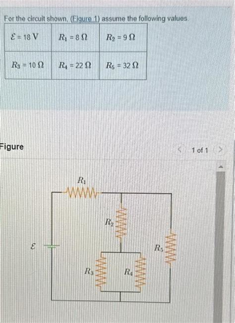 solved for the circuit shown figure 1 assume the