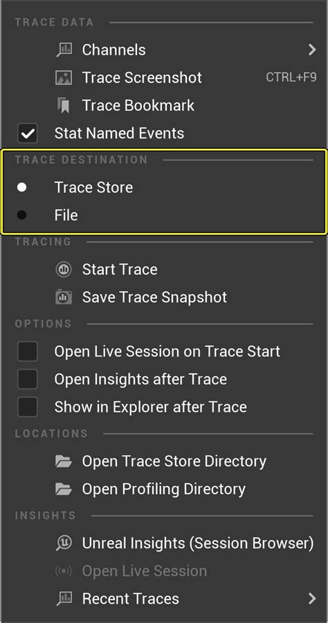Trace In Unreal Engine Unreal Engine Documentation Epic Developer Community