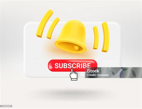 빨간색 버튼과 노란색 나머지 벨이 있는 팝업 창 구독 개념 3d 벡터 일러스트 레이 션 벡터에 대한 스톡 벡터 아트 및 기타 이미지 벡터 상기시켜 주는 것 0명