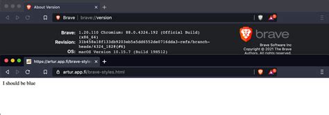 Brave Overwrites Documentadoptedstylesheets · Issue 14333 · Brave