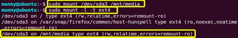 The “mount” Command In Linux 15 Practical Examples