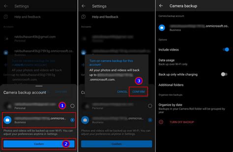 OneDrive Backup Photos Save Files Automatically