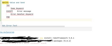 Getting Keyword Undefined Error After Installing Robot Framework 501 Robot Framework Robot