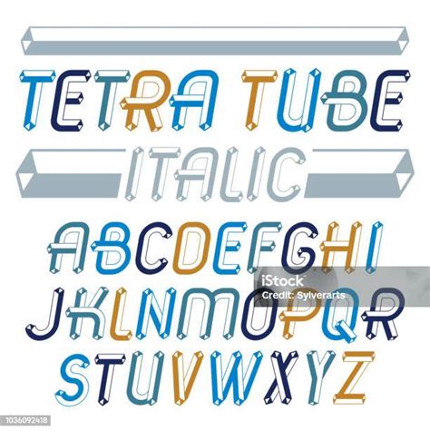 트렌디한 재미의 자본 영어 알파벳 글자 분리 벡터 특별 한 이탤릭체 글꼴에서 스크립트는 Z 기호 생성에 사용할 수 있습니다 산업 3 차원 사면체 튜브 디자인 했다 3차원