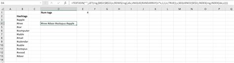 How To Pick Certain Amount Of Random Excel Cells With Text And Combine