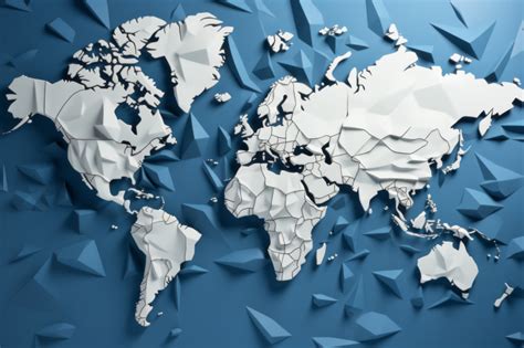 Polygon World Map Background Unreal Images Free Ai Generated Images