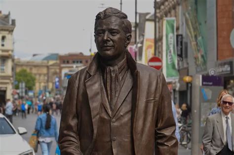 Brian Epstein Statue Installed In Liverpool City Centre Today