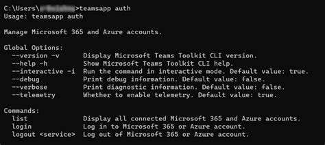 Teams 工具包 Cli 简介 Teams Microsoft Learn
