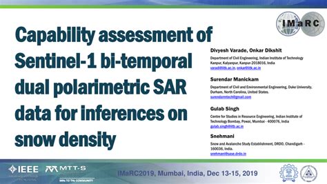 Pdf Capability Assessment Of Sentinel 1 Bi Temporal Dual Polarimetric