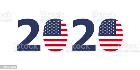 투표 모든 음성이 중요합니다 미국 대통령 선거를 위한 벡터 배너 템플릿입니다 선거일 2020 년 대통령 투표의 미국 토론 선거 투표 포스터 미국에서 2020 년 투표 배너