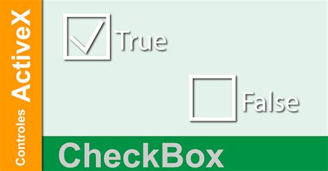 excelymas Controles ActiveX CheckBox Características Principales