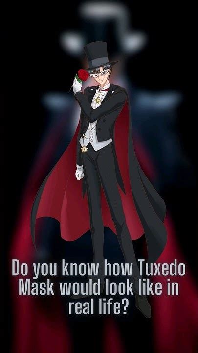 How Would Tuxedo Mask Look In Real Life Ai Inreallife Shorts Viral Youtube