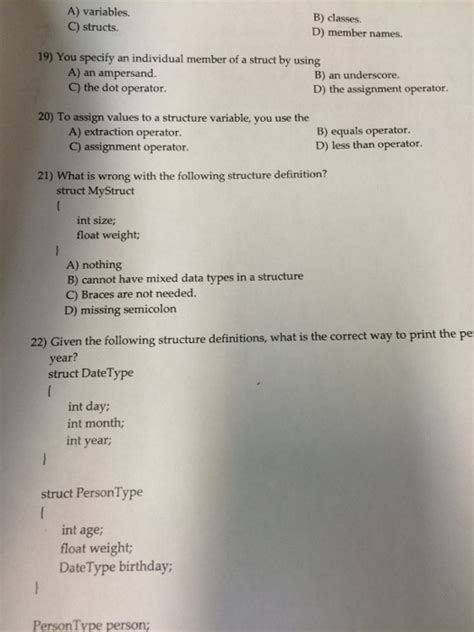 You Specify An Individual Member Of A Struct By Using Abel Has Everett