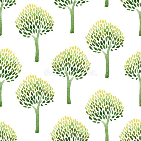 Abstract Tree Pattern Stock Vector Illustration Of Drawn 50688993