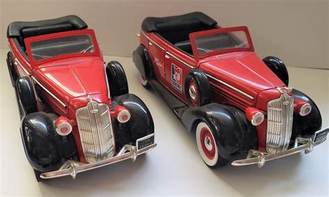 Matching Pair Diecast Metal 1936 Dodge Toy Cars Liberty Classics