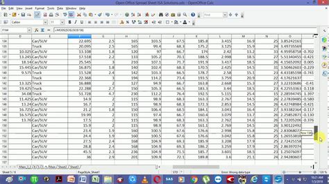 Using Functions In OpenOffice 4 Spread Sheet YouTube