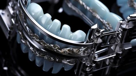 Premium Ai Image Dental Braces And Orthodontic Tools