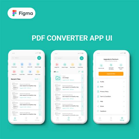 Pdf And Document App Ui Kit Your Digital Document Hub For 11 Only Masterbundles