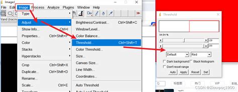 Imagej 使用技巧1 直线灰度、测距、imagej灰度图 Csdn博客