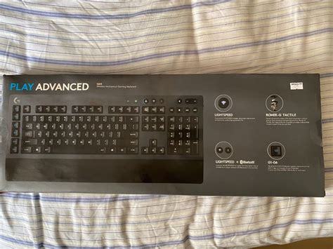Logitech Keyboard G Wireless Mechanical Keyboard Ghz Bluetooth COMPLETE WITH BOX