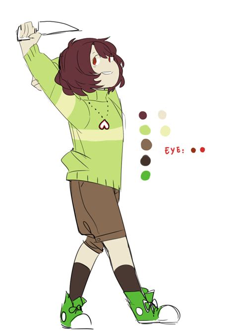 Safebooru Androgynous Black Legwear Brown Hair Chara Undertale