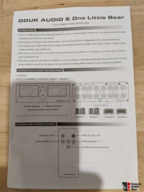 Douk Dual Analog Vu Meter Analyzer Photo 4683112 Us Audio Mart