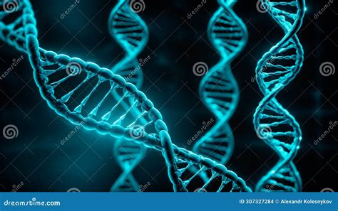 Unzipping Dna Generative Ai Stock Illustration Illustration Of