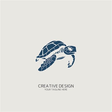 Premium Vector Turtle Vector Logo