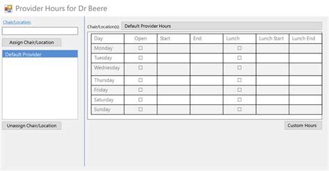How Andre Sets Up Provider Hours In Eaglesoft — The Crew Process