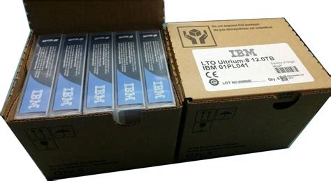 IBM LTO Ultrium 8 Data Cartridge At 6950 Piece Data Tape Cartridge In Mumbai ID 2850478911073