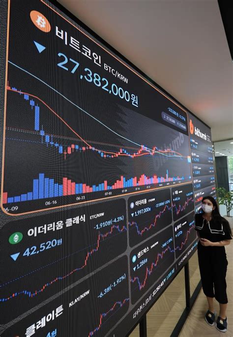 비트코인 개당 2700만원대 정체2개월 전보다 10만원 하락 아주경제