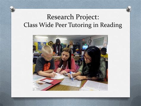 Classwide Peer Tutoring Project Ppt2 Pptx