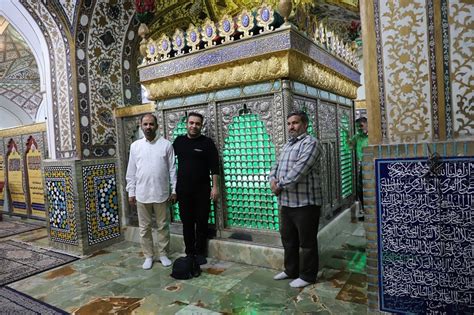 Whc تصاویر زیارت مرقد علامه مجلسی و بانو مجتهده امین در اصفهان از