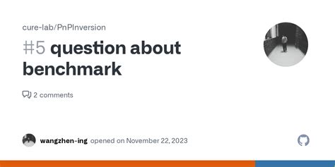 Question About Benchmark Issue Cure Lab Pnpinversion Github