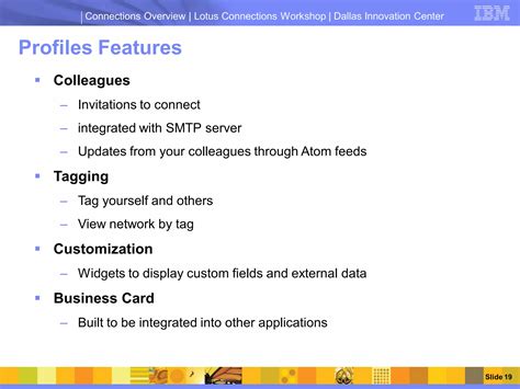 IBM Lotus Connections Overview PDF Social Networking Internet