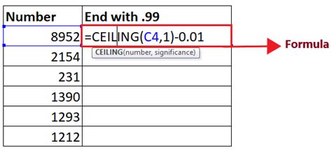 Excel CEILING Function Easy Excel Tips Excel Tutorial Free Excel Help Excel IF Easy