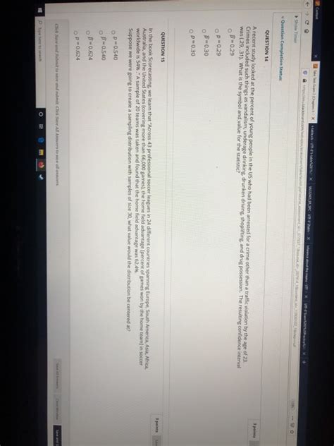 Solved Show Timer Question Completion Status Question 14 A