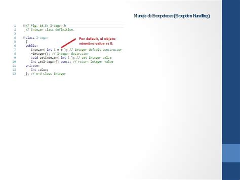 Manejo De Excepciones Exception Handling Leccin Manejo