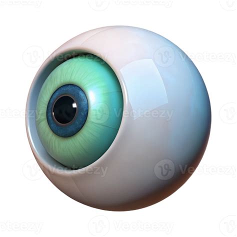 Quintessential Victorian Photorealistic Isolated Cutout Of A Single Cyclops Eye Ultra Detailed