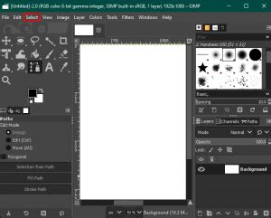 How To Use The Path Tool In GIMP