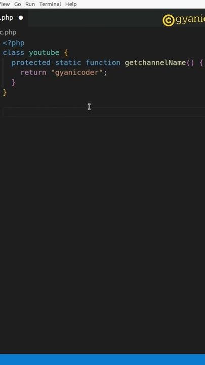 Php Oop Static Method Shorts Php Youtube