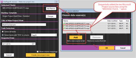 Making Multi Project Graphs From Separate Microsoft Project Plans For Version 53 Onepager