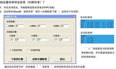 威福三角度20 60 85光泽度仪操作说明书技术论文 南北潮商城
